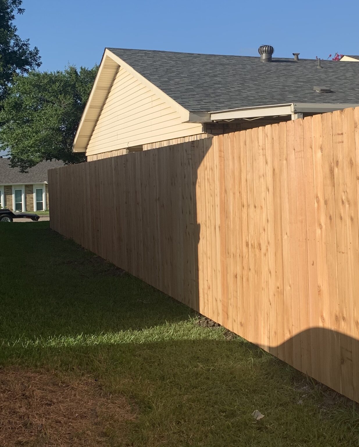 Low Cost Wood Fences | A Better Fence Company | Basic Wood Fence